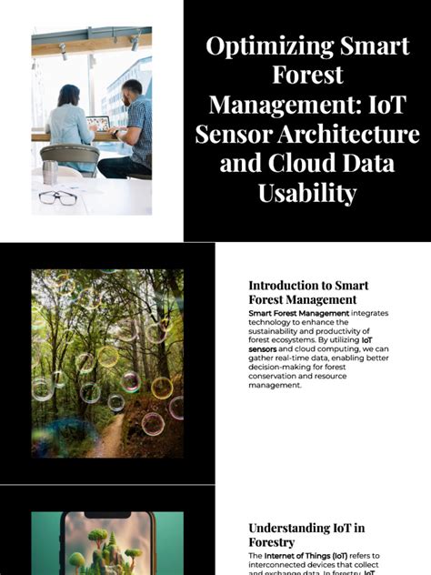 Slidesgo Optimizing Smart Forest Management Iot Sensor Architecture And