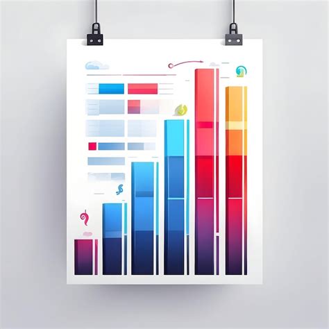 Premium Photo Bar Graph Icon Business Chart Data Visualization Graph Diagram Statistical Bar