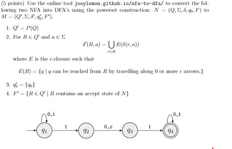 Solved Points Use The Online Tool Chegg