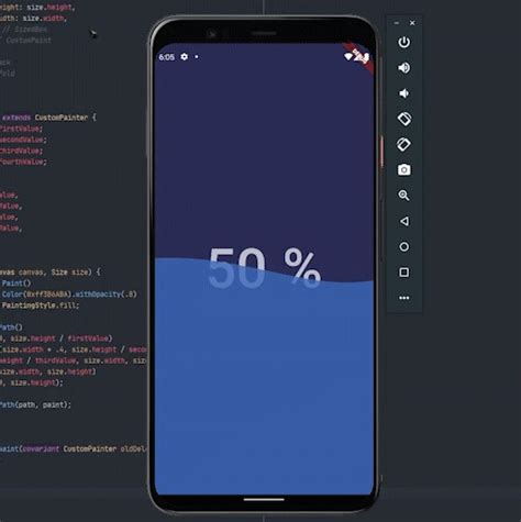 Water Animation Effect Built With Flutter