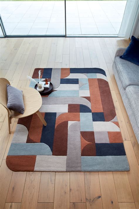 Asiatic Rug Matrix Klotski Terracotta 20 Off
