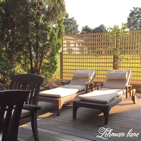 Diy Square Lattice Fence For Privacy Lehman Lane