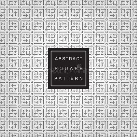 Expandable Geometric Abstract Square Pattern Vector Background Stock Vector Illustration Of