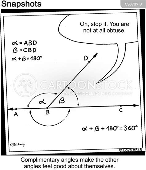 Complimentary Angles Cartoons And Comics Funny Pictures From CartoonStock