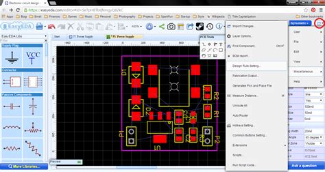 Getting Started With EasyEDA Part PCB Layout Shawn Hymel