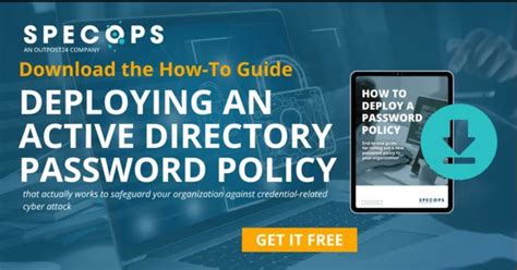 Cybersecurity Passwords Activedirectory Passwordsecurity