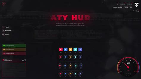 QB ESX Advanced HUD Change And Save Options Customization FiveM