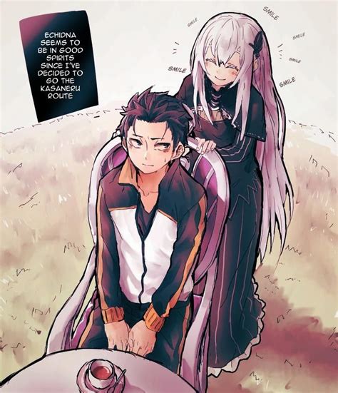 Re Zero Echidna Creepy Smile