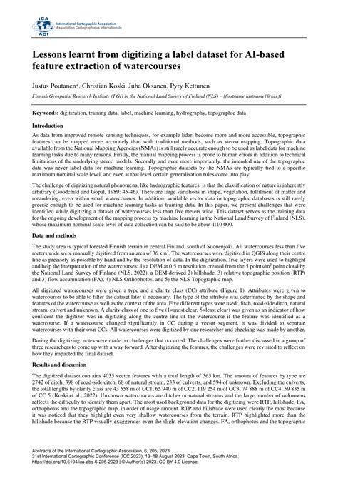 pdf lessons learnt from digitizing a label dataset for ai based