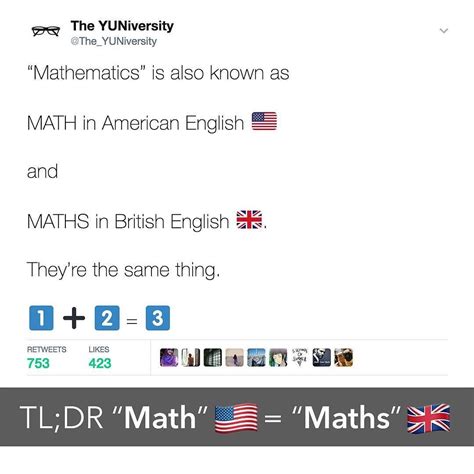 Just A Friendly Reminder That The Abbreviation Of Mathematics Is