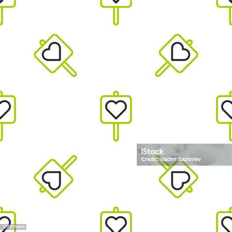 흰색 배경에 하트 아이콘 격리 된 원활한 패턴라인 맵 포인터 발렌타인 사랑 위치 로맨틱 지도 핀 벡터 내비게이션에 대한 스톡 벡터 아트 및 기타 이미지 Istock