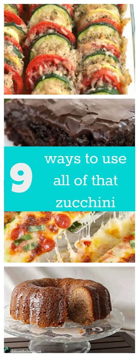 9 Ways To Use All Of That Zucchini The Organized Mom