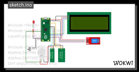 RP Automatic Irrigation System Wokwi ESP STM Arduino Simulator