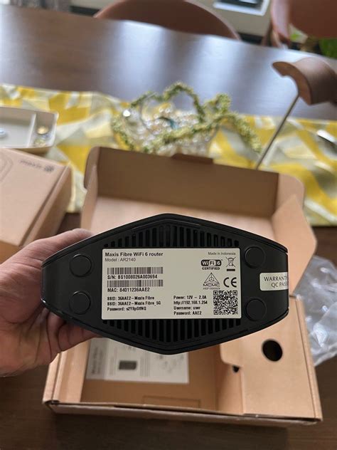 Maxis WIFI 6 EASY MESH ROUTER DUAL Mobile Phones Gadgets Other Gadgets On Carousell