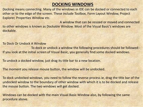 introduction to visual basic ppt pptx