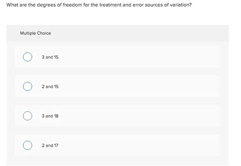 Solved Given The Following Anova Table For Three Treatments