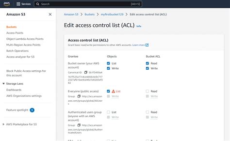 Configure S3 Permissions And Access Controls Server Academy