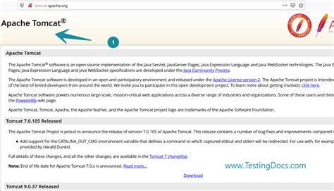 Tomcat Server TestingDocs