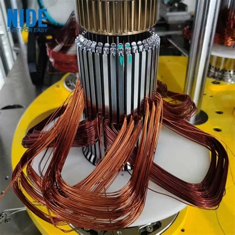 Automatic Induction Motor Stator Winding And Coil Wedge Inserting Machine Winding Machine And
