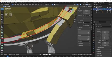 unable to snap topology on high poly modeling blender artists community