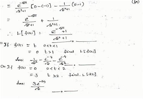 Tpgit Mathematics Laplace Transform Of Integrals Evaluation Of