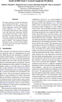 SemEval Task Lexical Complexity Prediction ACL