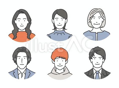 人 アイコンイラスト No 22859234｜無料イラスト・フリー素材なら「イラストac」