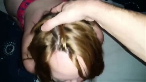 She Sucks His Uncut Cock And Swallows His Cum