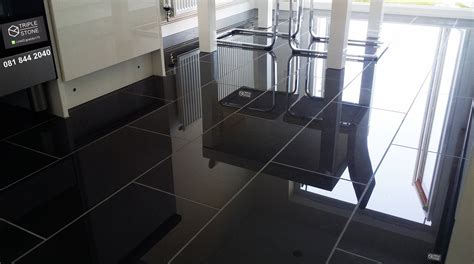 ⭕️ กระเบื้องแกรนิตโต้สีดำ รุ่น Double แกรนิตโต้ ลดราคา