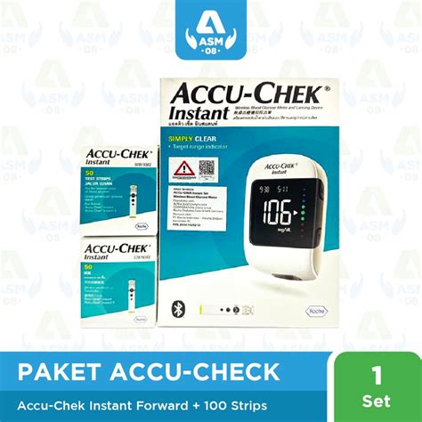 Jual Paket Accu Chek Instant Strip 50 2 Box Accu Chek Instant Shopee Indonesia