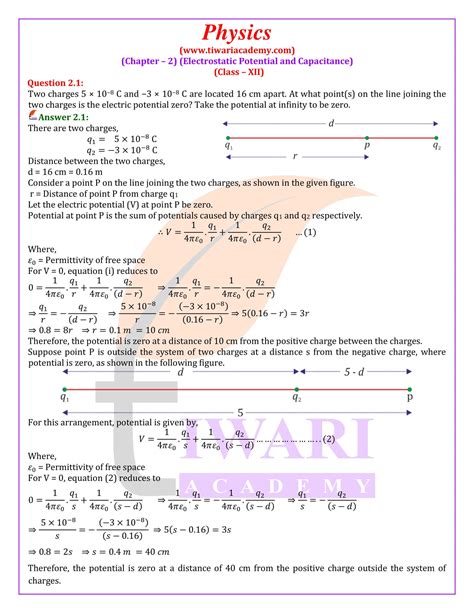 Ncert Class12physicspart1 Ncert Textbook For Class 12th Non Medical