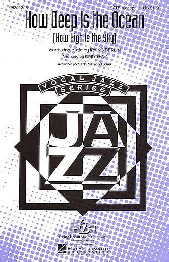 How Deep Is The Ocean How High Is The Sky Ssaa A Cappella Reverb