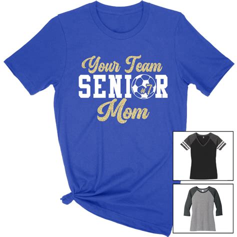 Senior Soccer Mom Shirt Personalized Spiritwear