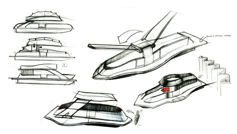 Pontoon Boat Drawing