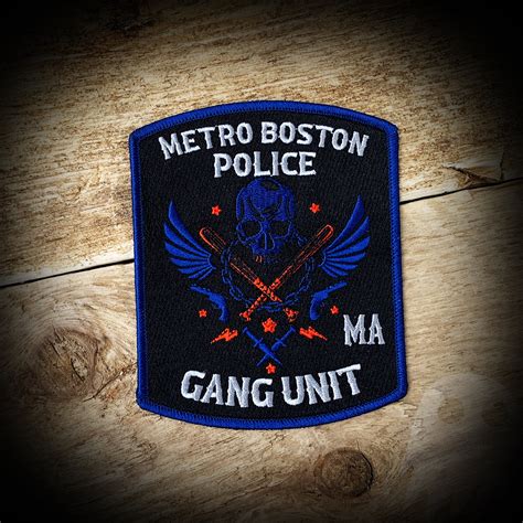 Gang Unit Logo Police Gang Unit Shirt