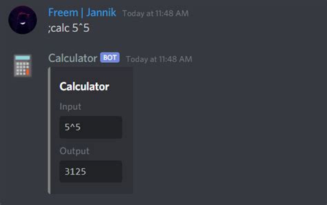 add calculator discord bot the 1 discord bot and discord app list