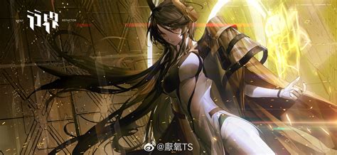 Km O Went Refactor Character Request Highres Official Art Girl Black Hair Cloak