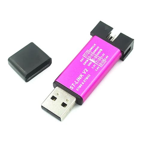 Simulateur Stlink Couvercle Programmation Téléchargement Stm8stm32 Test Et Avis