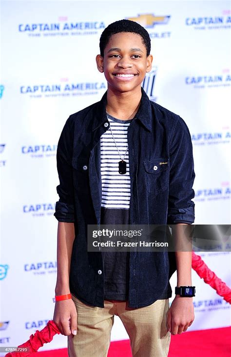 Actor Tyrell Jackson Williams Arrives At The Premiere Of Marvels News Photo Getty Images