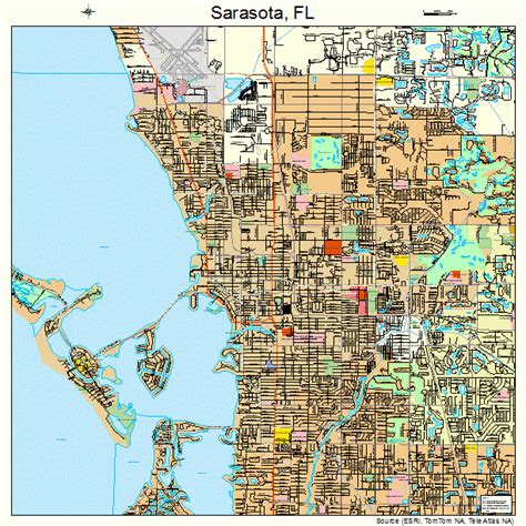 Sarasota Florida Street Map 1264175