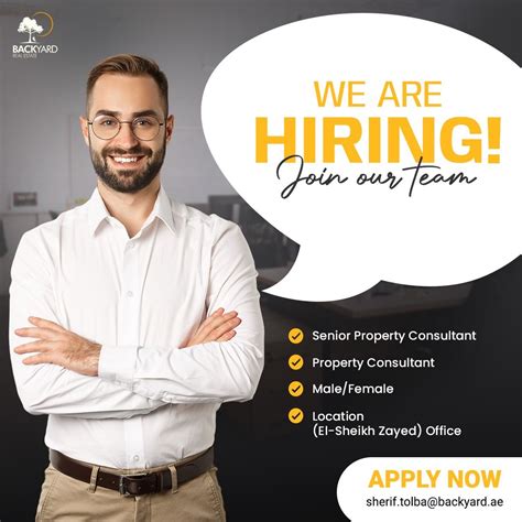 Ahmed Khalil On Linkedin We Are Hiring Senior Property Consultant And Property Consultant Whatsapp