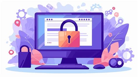 Desktop Computer Password Secure Access Concept Premium Ai Generated