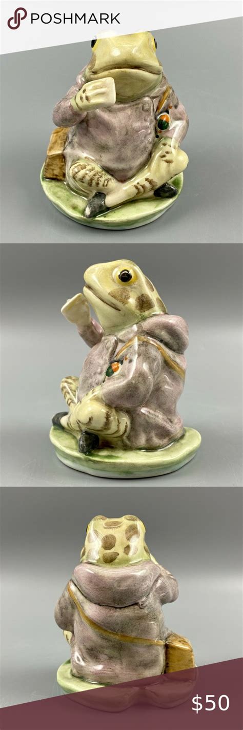 Beatrix Potter Jeremy Fisher Frog Toad Bp6a Figuri Frog And Toad
