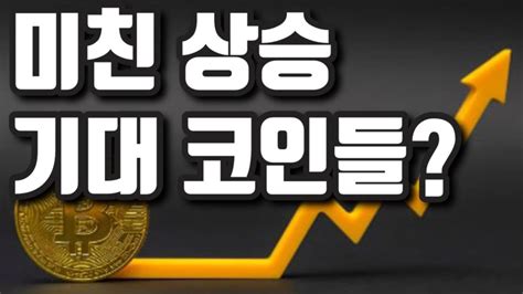 비트코인 선언합니다 미친 상승이 기대되는 코인들 부자됩시다 Youtube