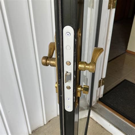 Euro Mortise Storm Door Handle Complete Set Fits For Pella Screen Door