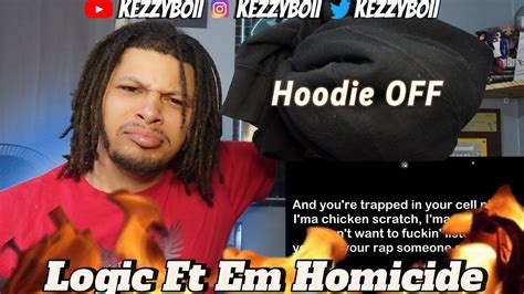 Logic Homicide Ft Eminem Reaction Youtube