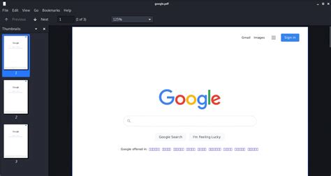 How To Convert A Web Page To A PDF File Or Images In Linux