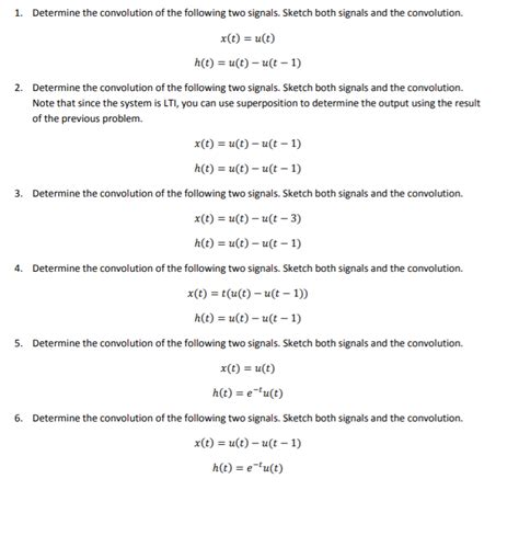 Solved Determine The Convolution Of The Following Two Chegg