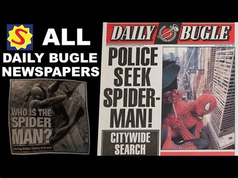 Printable Spider Man Newspaper 4