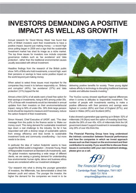 The Financial Planning Newsletter December Edition The Financial Planning Group